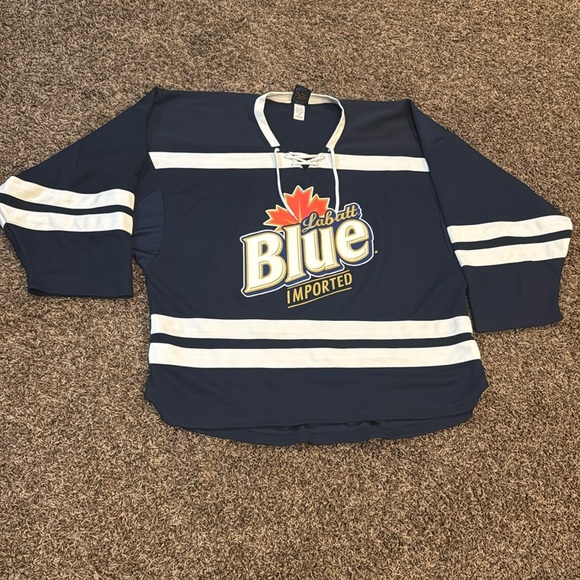 Warrior | Shirts | Labatt Blue Imported Hockey Jersey | Poshmark